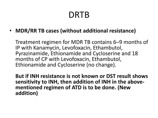 REVISED NATIONAL TUBERCULOSIS CONTROL PROGRAME DAILY REGIMEN | PDF ...