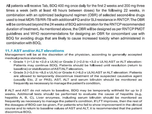 REVISED NATIONAL TUBERCULOSIS CONTROL PROGRAME DAILY REGIMEN | PDF ...
