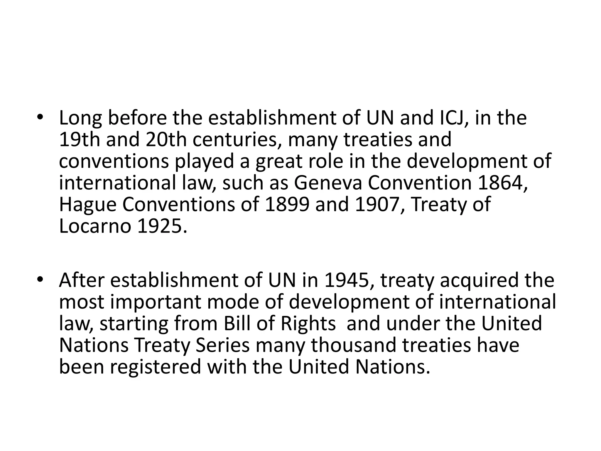 Lecture 3 sources of international law | PPTX