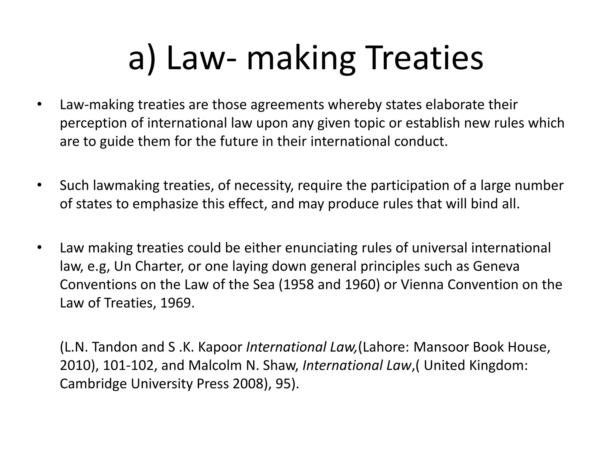 Lecture 3 sources of international law | PPTX