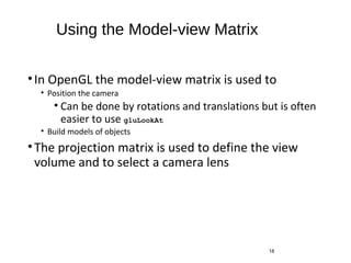 OpenGL Transformations | PPT
