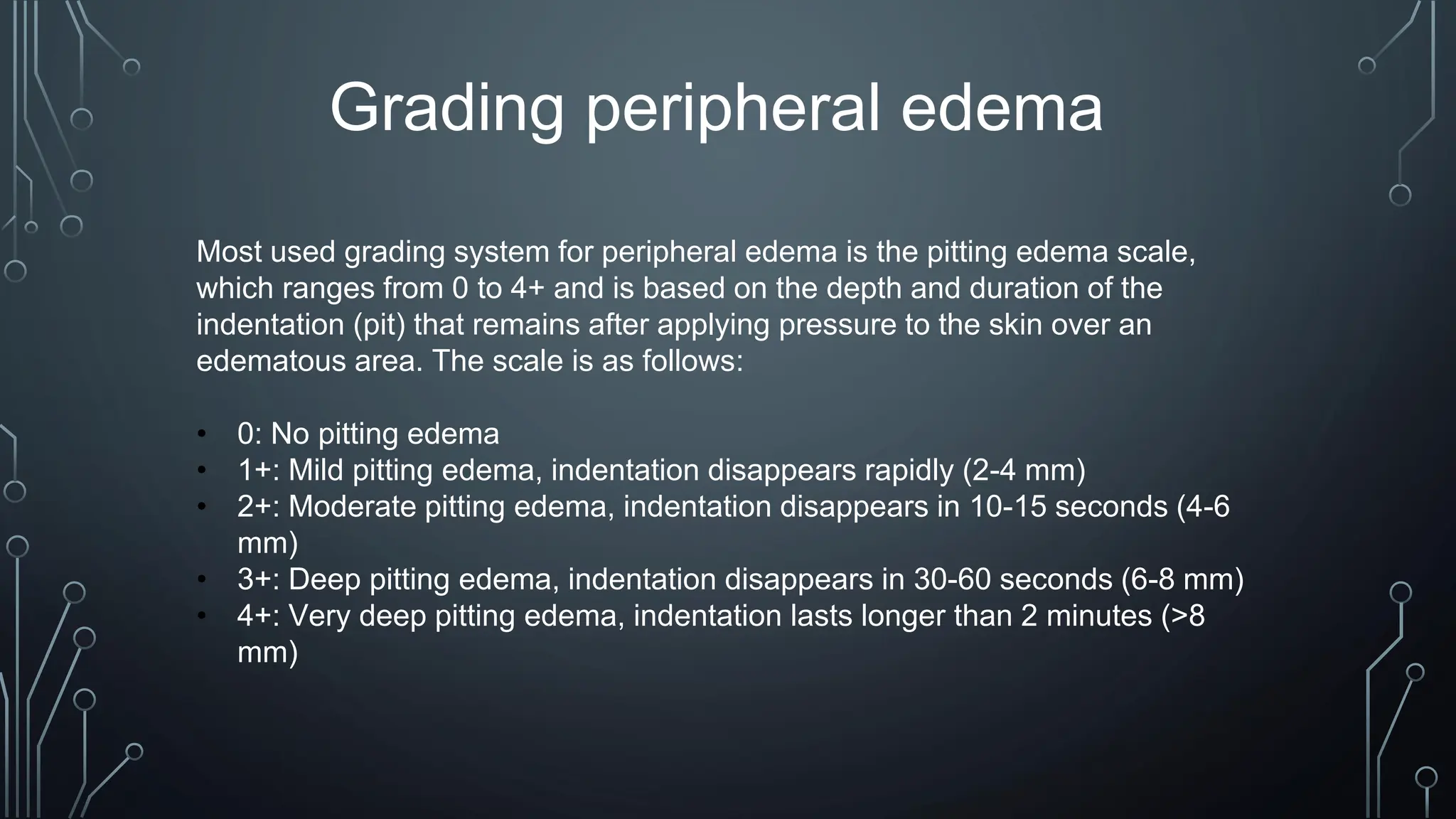 Edema and it's types ( presentation ) medicine | PDF