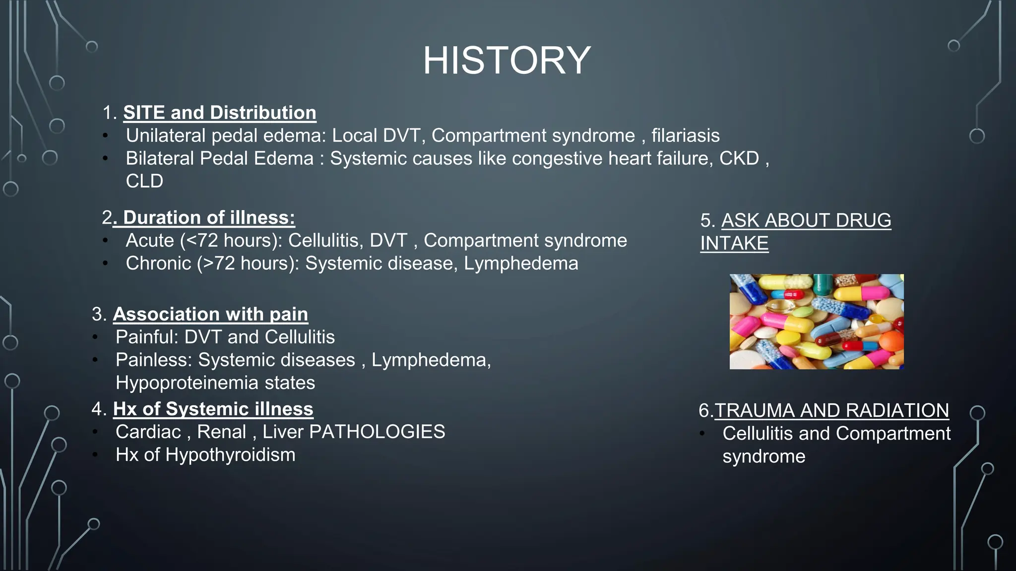 Edema and it's types ( presentation ) medicine | PDF