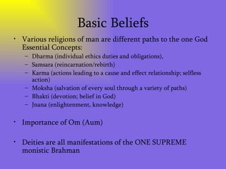 One God many forms | PPT