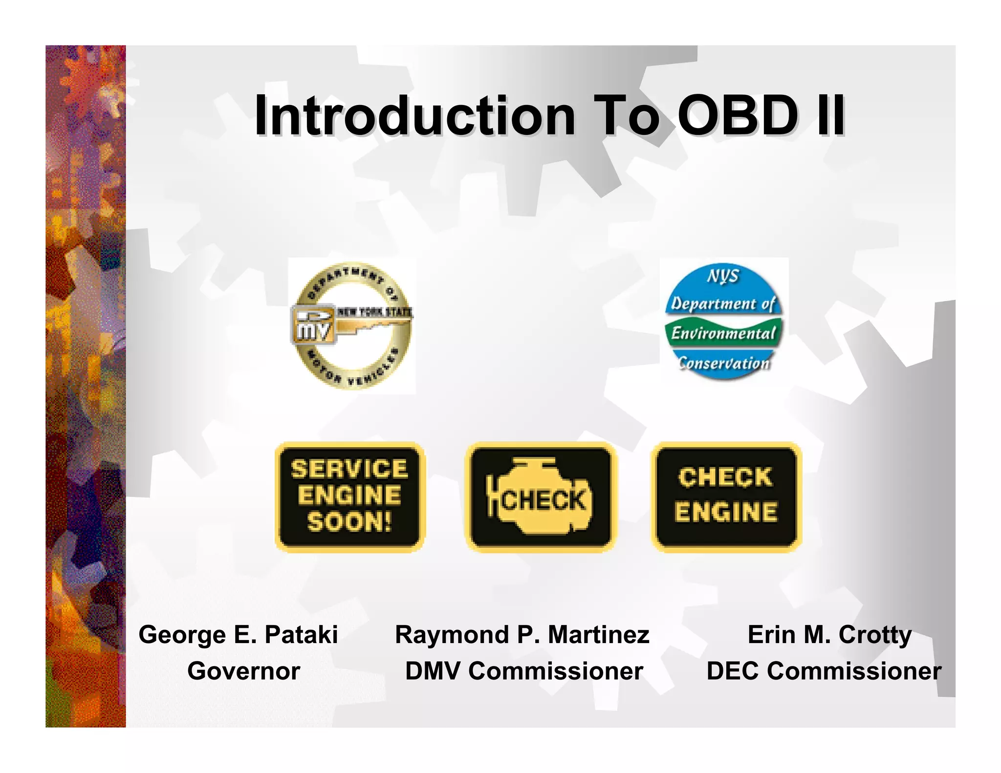 On board diagnostic ii (obd ii) | PDF