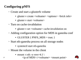 Deploying pNFS over Distributed File Storage w/ Jiffin Tony Thottan and ...