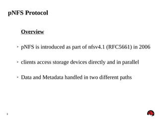 Deploying pNFS over Distributed File Storage w/ Jiffin Tony Thottan and Niels De Vos | PDF ...