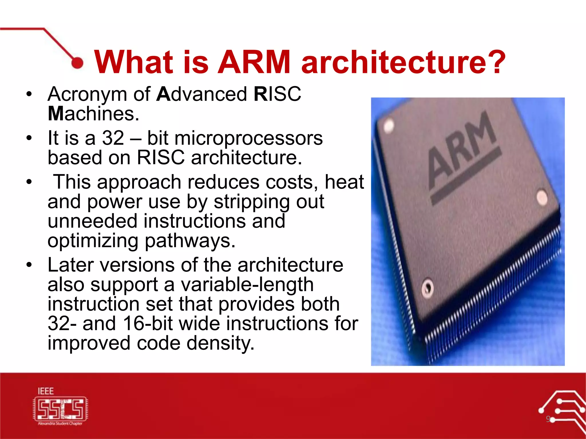 1: Interfacing using ARM Cortex M4 || IEEE SSCS AlexSC | PDF