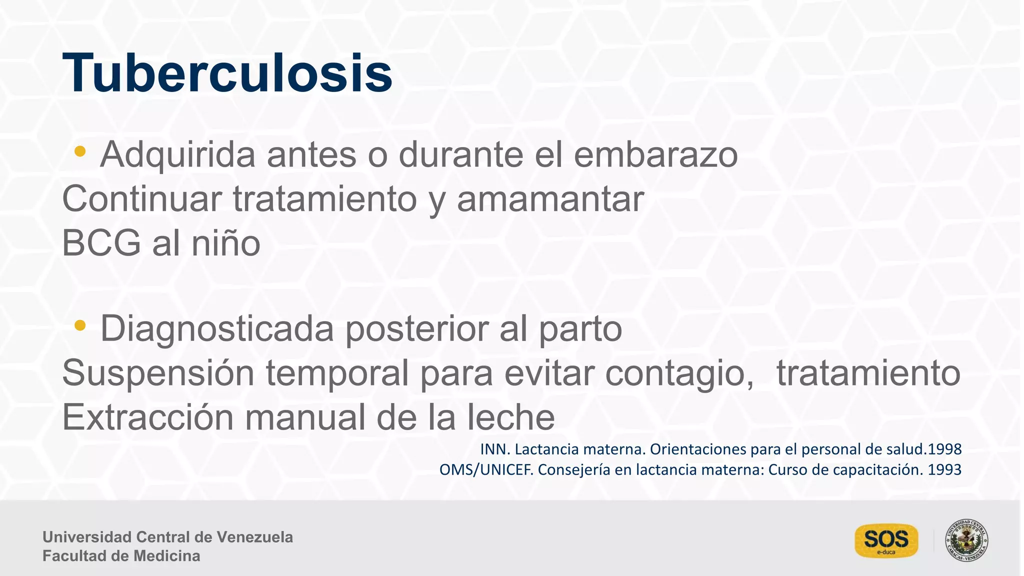 Enfermedades de la madre. Contraindicaciones absolutas y relativas de ...