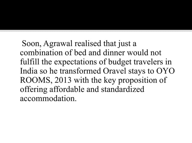 Oyo case study | PPTX