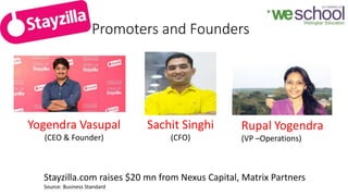 Oyo vs stayzilla | PPTX
