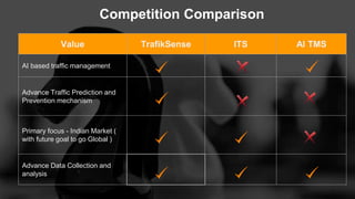 TrafikSense: Intelligent adaptive traffic signal | PPTX | Logistics and ...