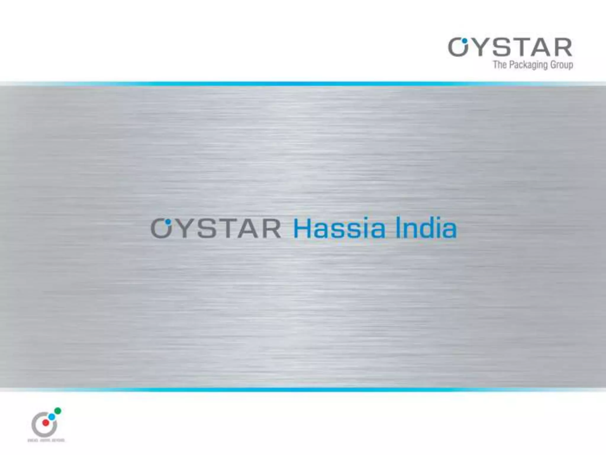 Oystar Hassia Presentation | PPT