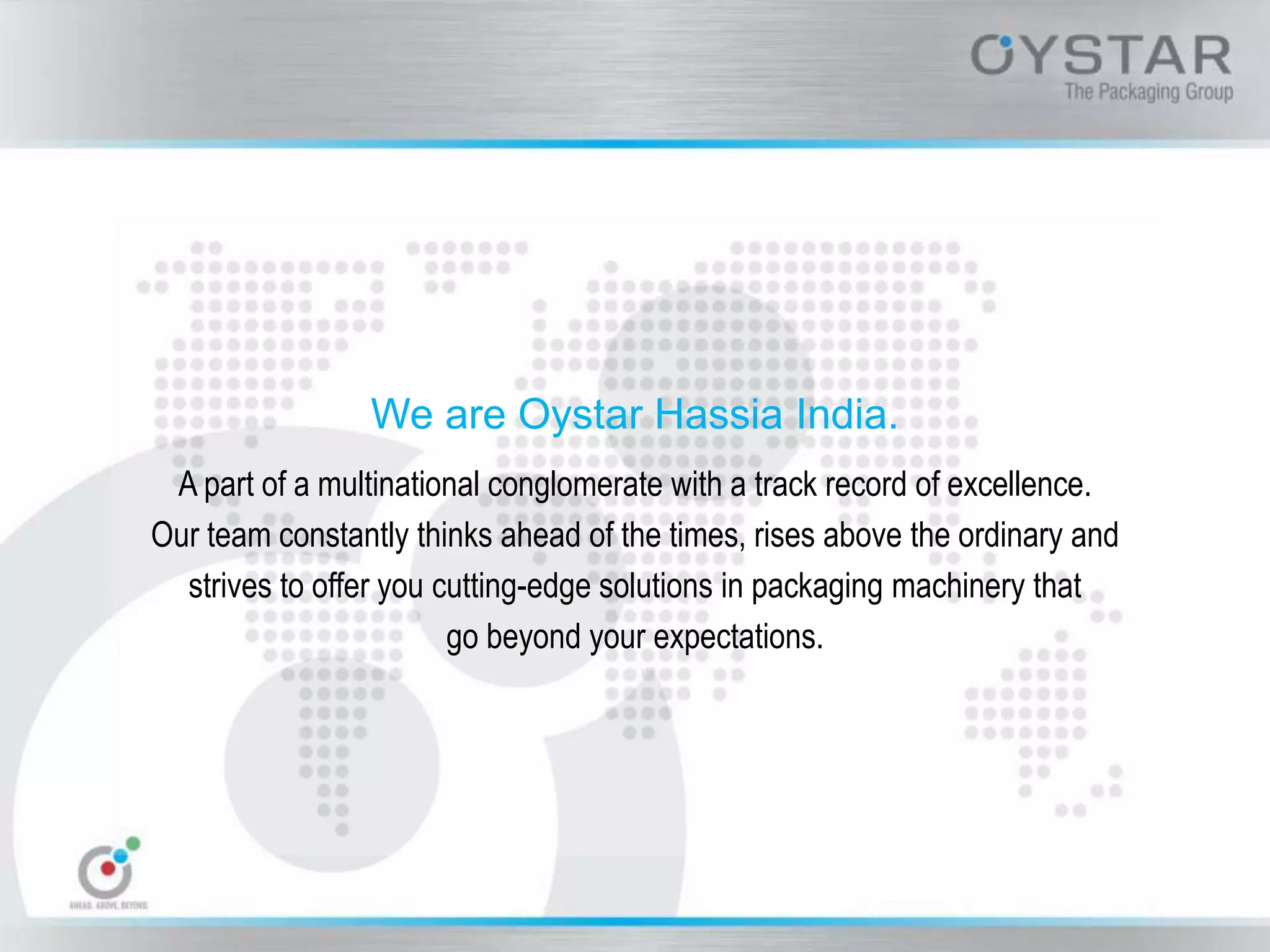 Oystar Hassia Presentation | PPTX