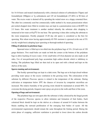 Oyster mushroom | PDF