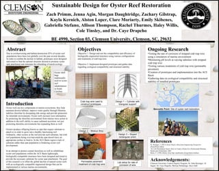 Sustainable Design Through Oyster Reef Restoration | PPT