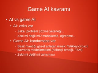 Oyunlarda yapay zeka | PDF