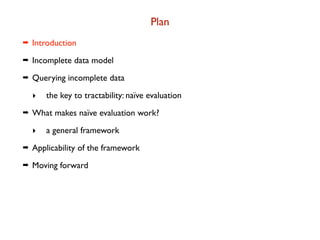 Querying incomplete data | PDF
