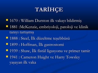 Ozefagus atrezisi | PPT