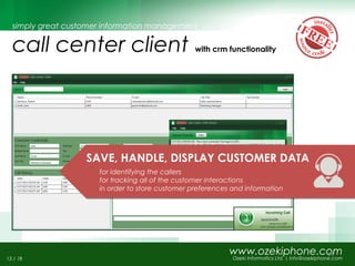 Ozeki Phone System XE - The best VoIP PBX for developers | PPT