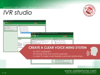 Ozeki Phone System XE - The best VoIP PBX for developers | PPT