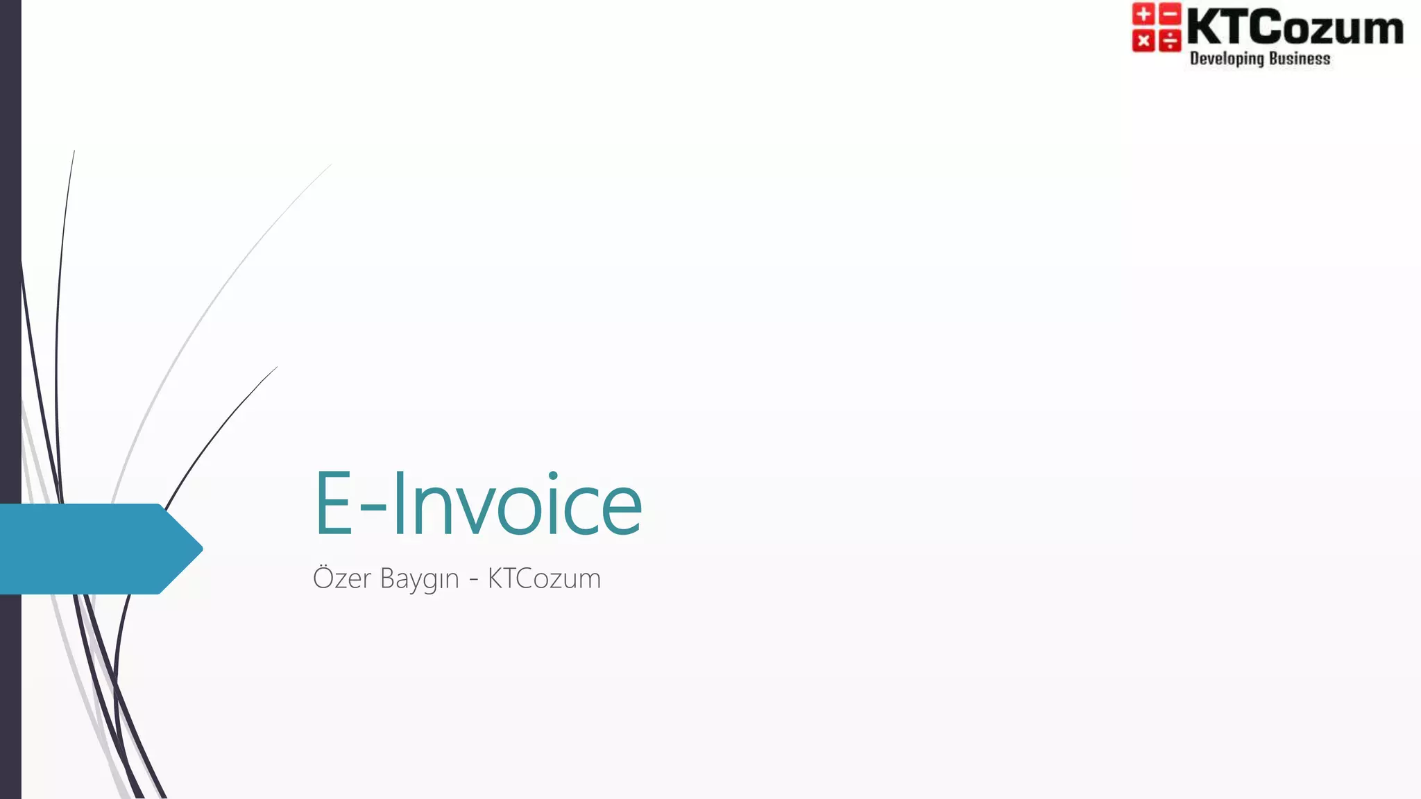 Ozer baygin e-invoice | PPTX