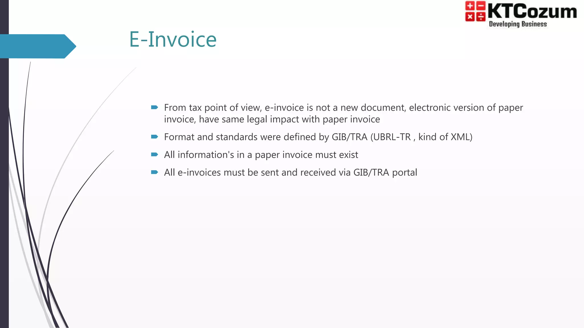 Ozer baygin e-invoice | PPTX