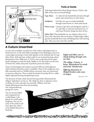 NostalgicOutdoors™- Olympic National Park Guide- Lake Ozette Trails ...