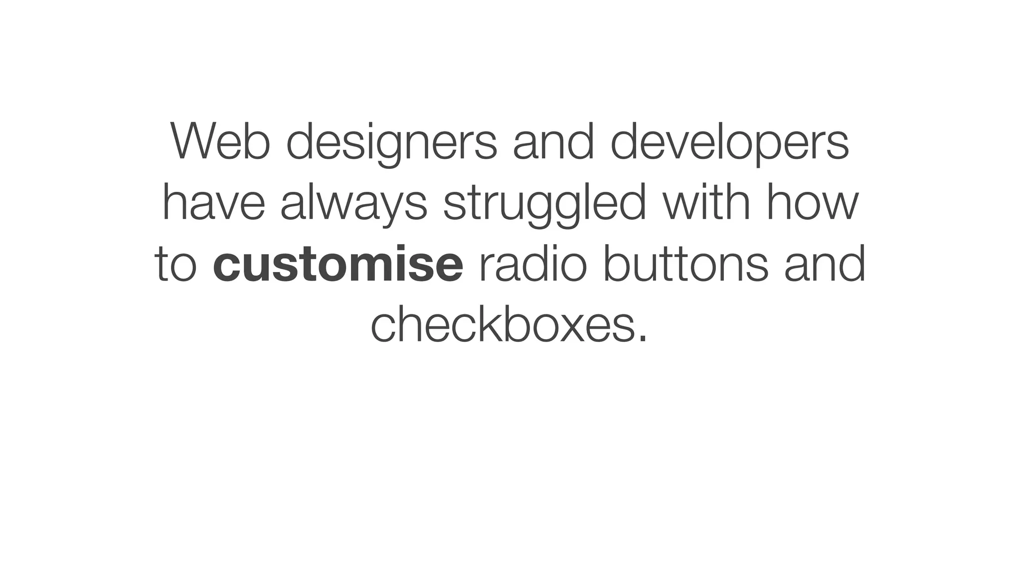 Accessible custom radio buttons and checkboxes | PPT Accessible custom radio buttons and checkboxes | PPT
