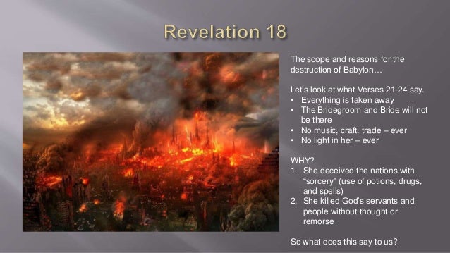 Revelation 18 chapter summary