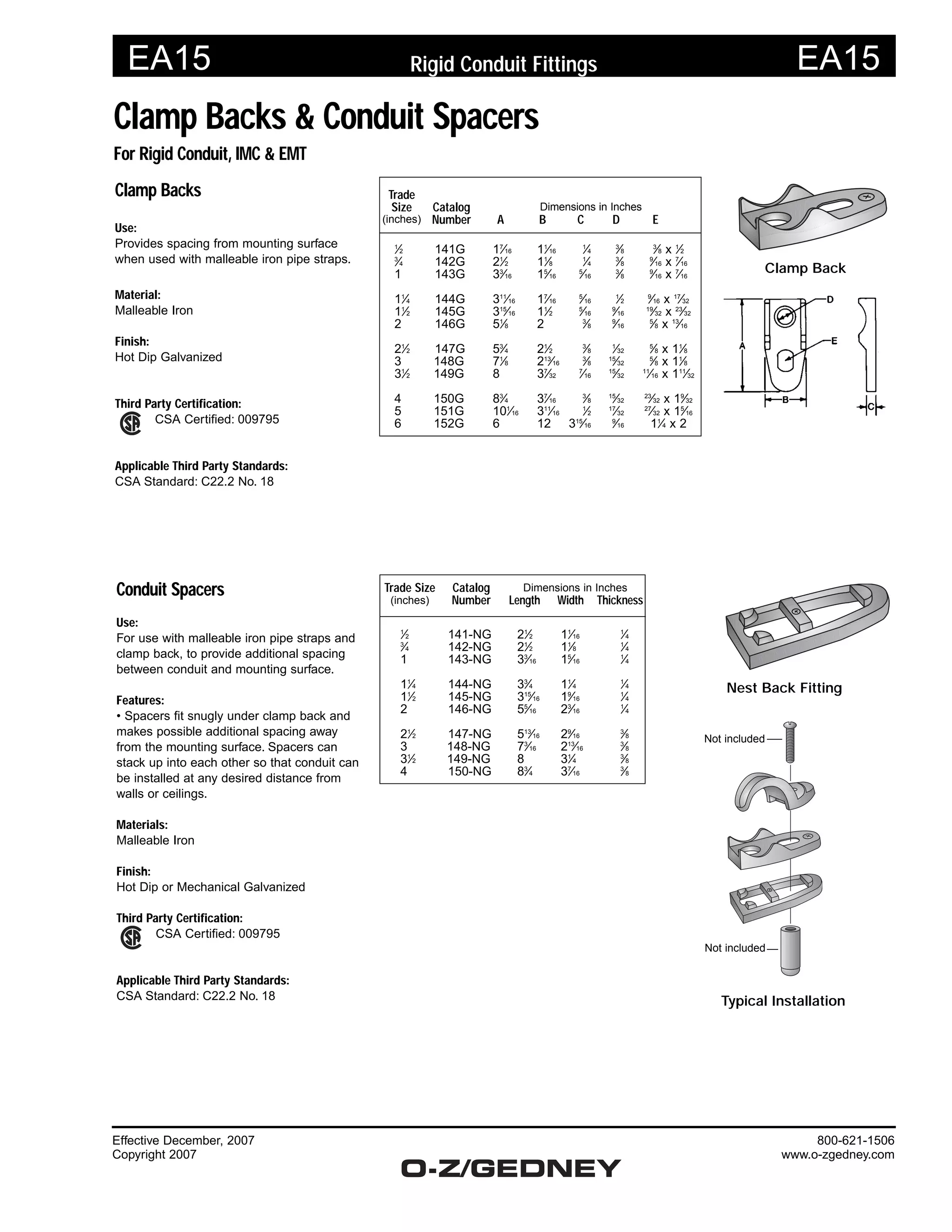 Ozg beam clamps-straps-clamps-clamp-backs-rmc-imc | PDF