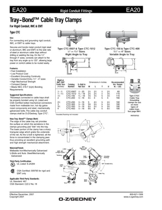 Ozg beam clamps-straps-clamps-clamp-backs-rmc-imc | PDF