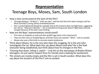 Attack the block - opening scene analysis | PPTX