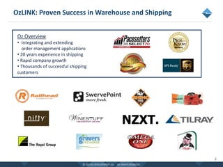 OzLINK Advanced Shipping for Acumatica | PPT