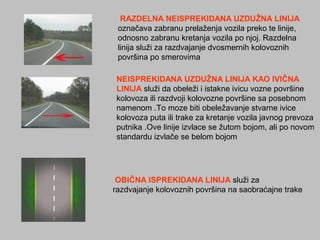 Oznake na putu, saobr.znakovi | PPT
