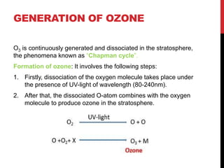 ozone depletion | PPTX