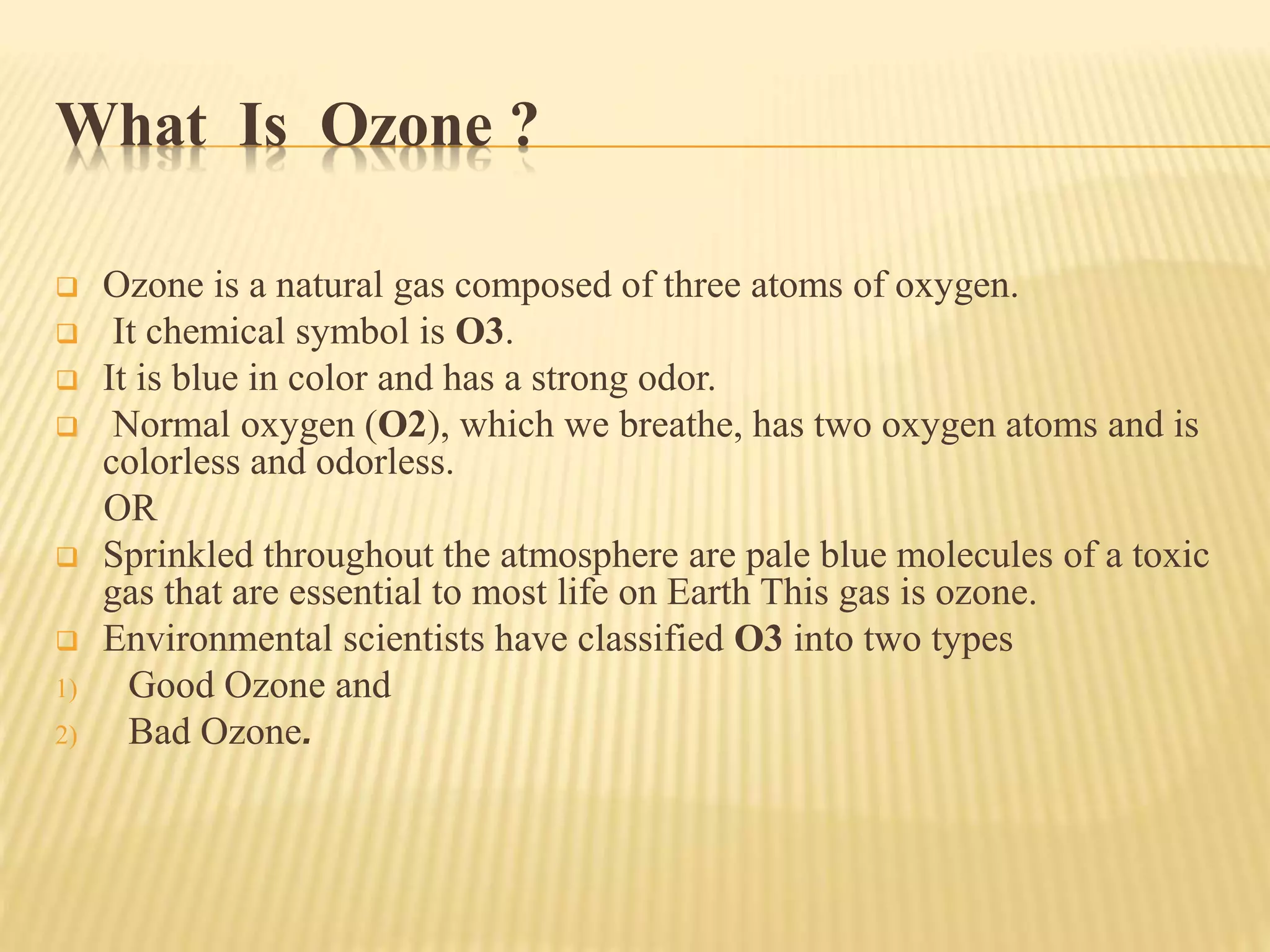 Ozone.pptx psg | PPTX