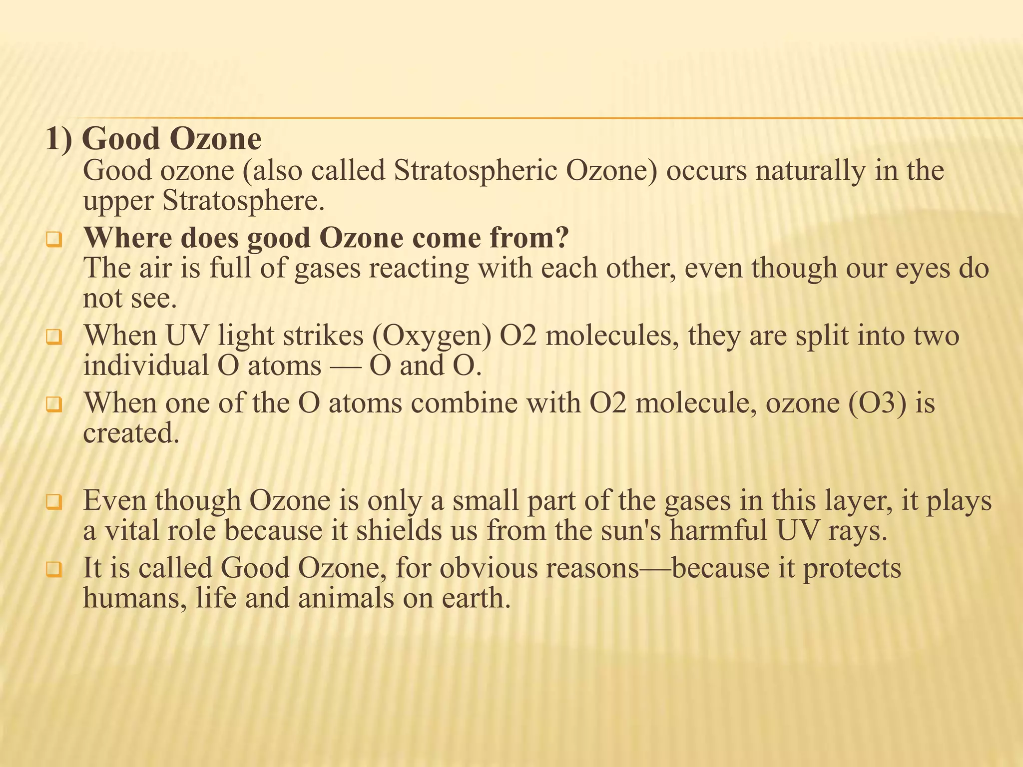 Ozone.pptx psg | PPTX | Indoor Environmental Quality | Home & Garden