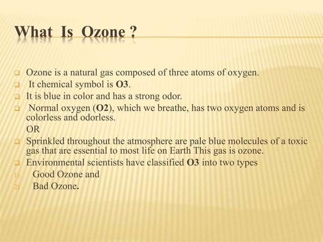 Ozone.pptx psg | PPTX