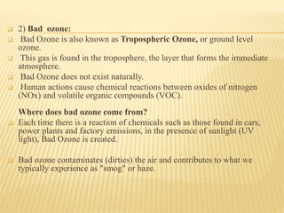 Ozone.pptx psg | PPTX | Indoor Environmental Quality | Home & Garden