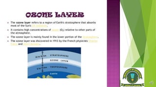 Ozone layers | PPTX