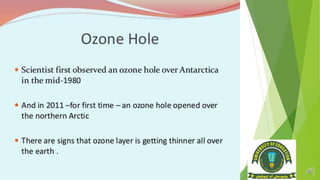 Ozone layers | PPTX