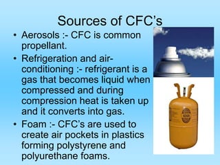 all about OZONE and ozone depletion in the atmosphere.ppt
