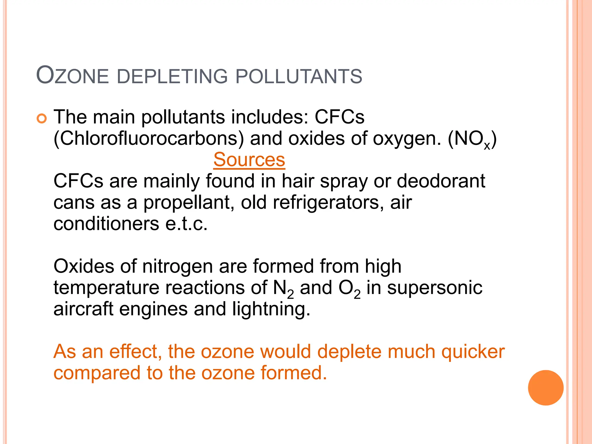 ozone-depletion-ozone in the stratosphere | PPT