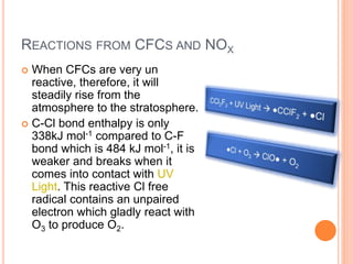 ozone-depletion-ozone in the stratosphere | PPT