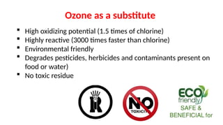ozone technology in fruits and vegetables | PPTX