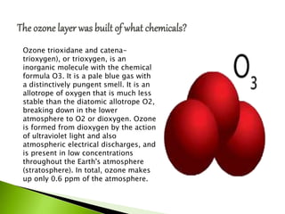 Ozone layer | PPTX