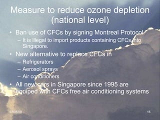 Sec2 Ozone Depletion | PPT