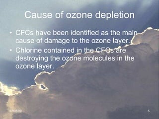Sec2 Ozone Depletion | PPT