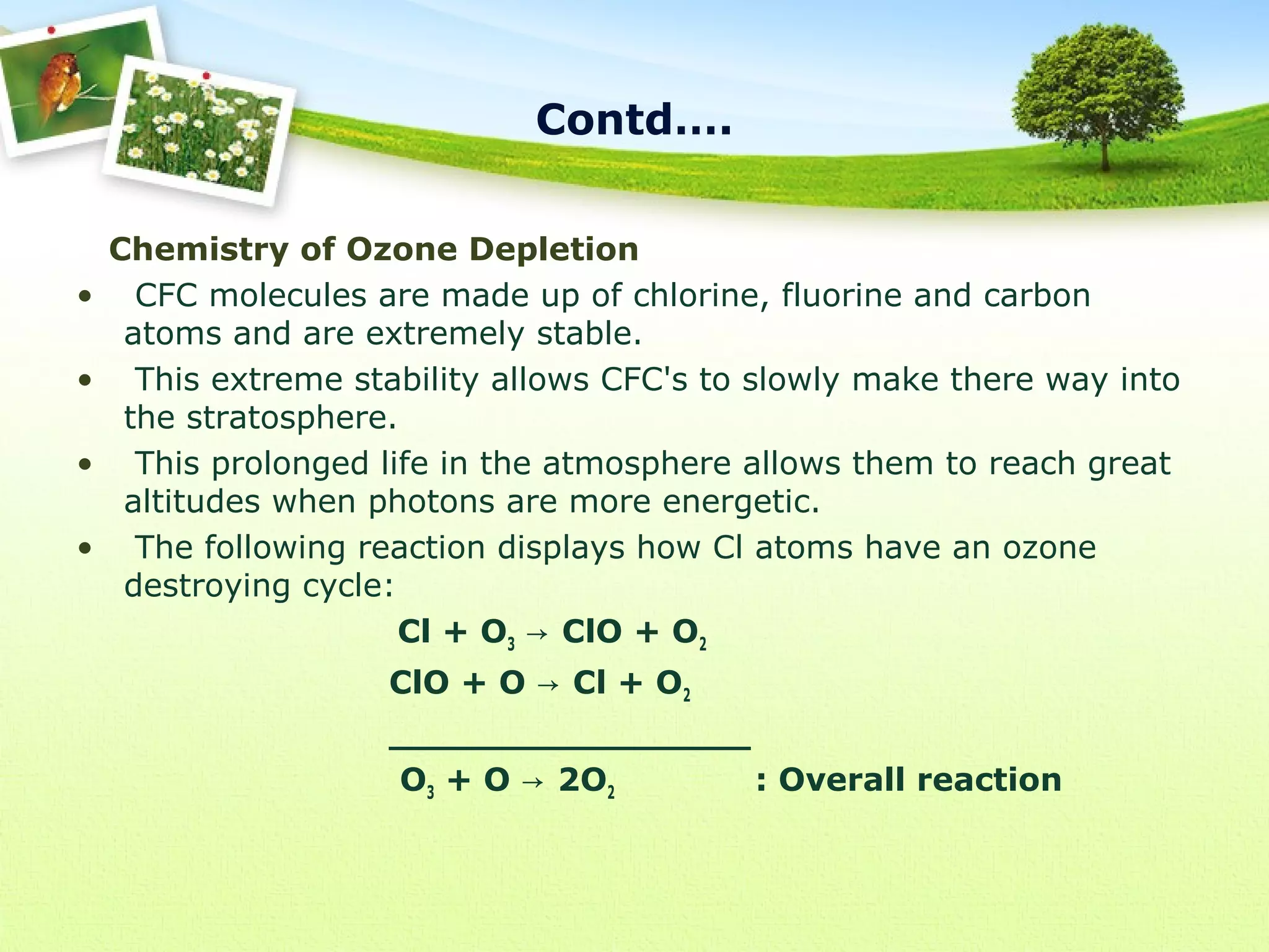 Ozone depletion | PPT